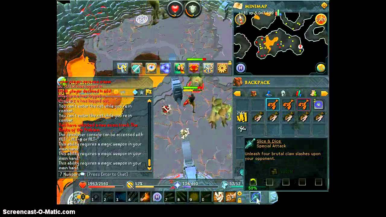 Dragon Claw Special Attack Runescape 3 - YouTube