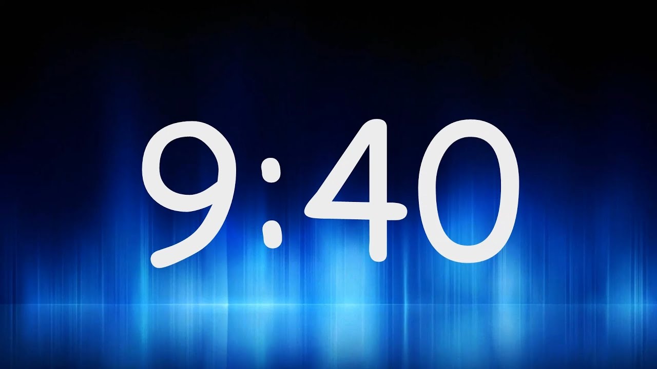 9 40 Minutes Timer Countdown From 9min 40sec YouTube