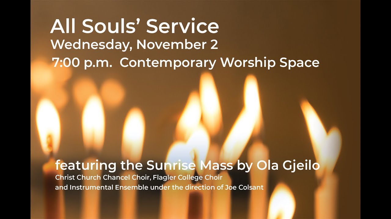 All Souls' Service 2022 - YouTube