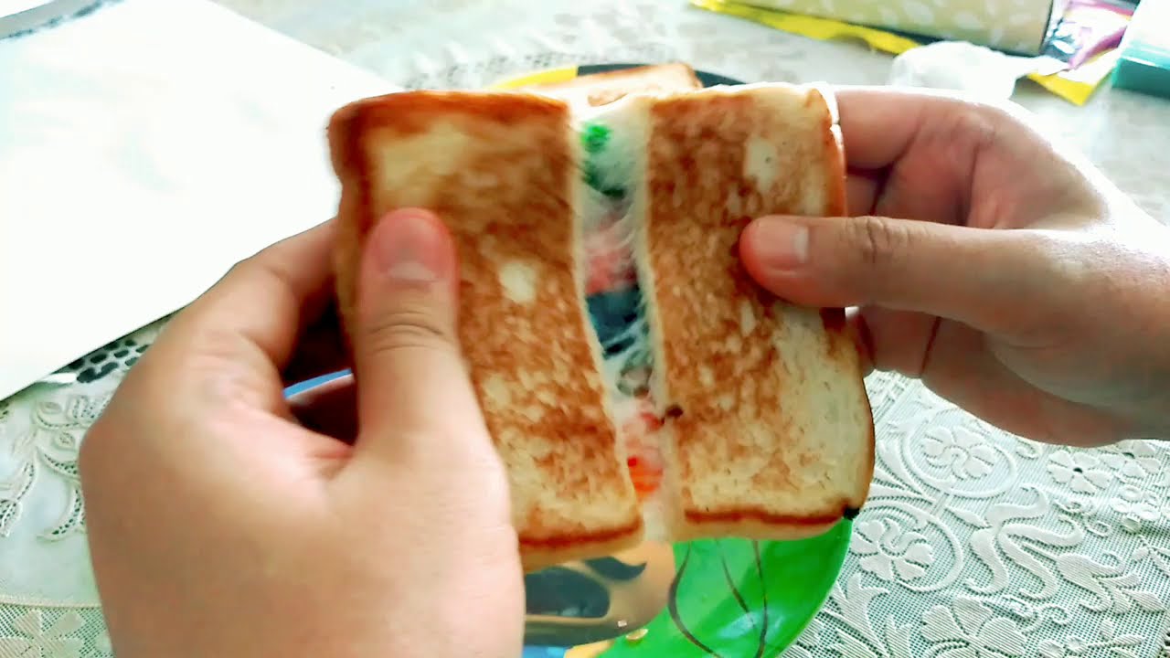 THE EXPERIMENTATION - RAINBOW CHEESE TOAST - YouTube