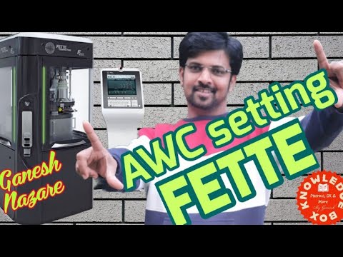 FETTE AWC SETTING - YouTube