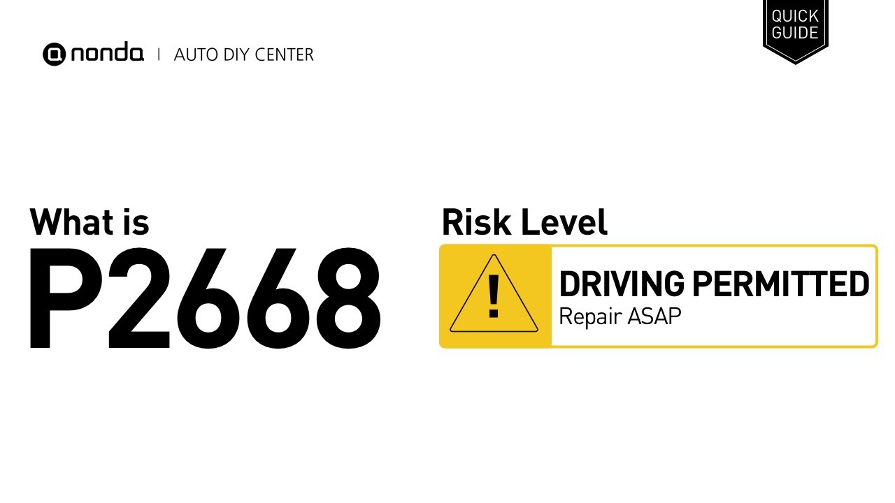 What is P2668 Engine Code [Quick Guide] - YouTube
