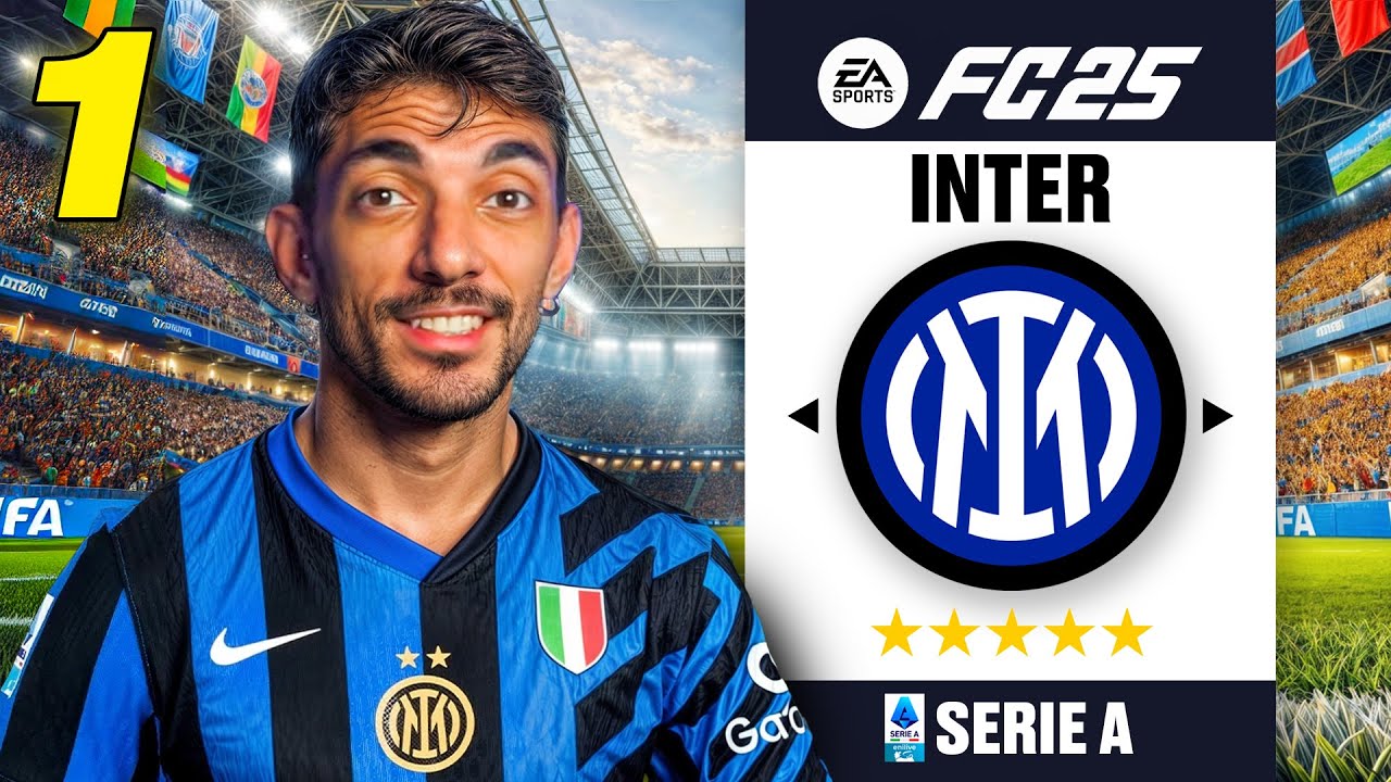 FC 25: SONO UN NUOVO GIOCATORE DELL' INTER! CARRIERA GIOCATORE EP. 1 ...