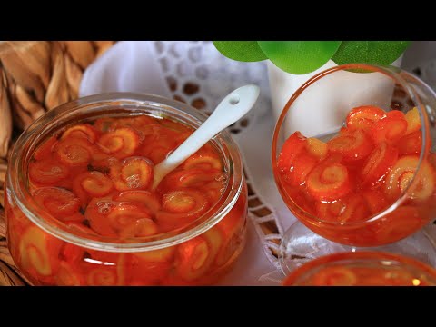 🍊Kabukları Sakın Atmayın! PORTAKAL KABUĞU REÇELİ Tarifi❗️En Kolay TAM ÖLÇÜLÜ PORTAKAL REÇELİ Yapımı