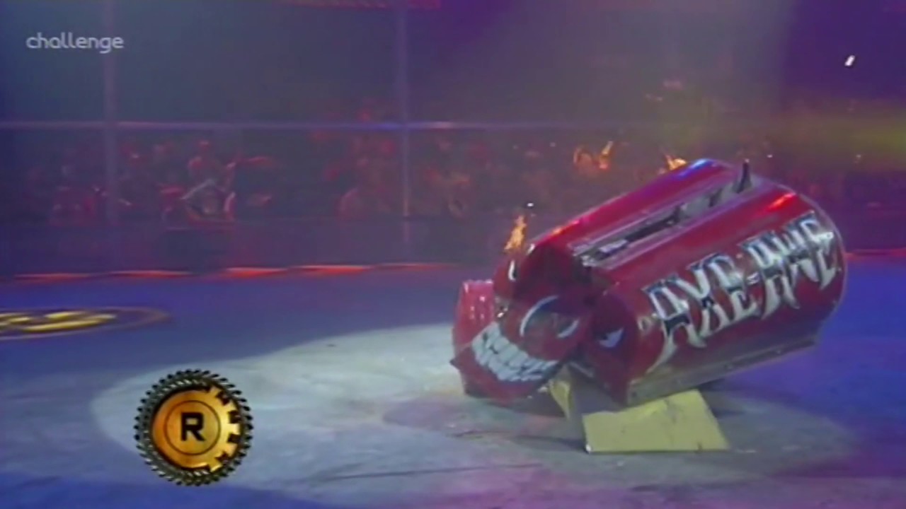 Robot Wars Classics: Wheely Big Cheese vs. Axe-Awe - YouTube