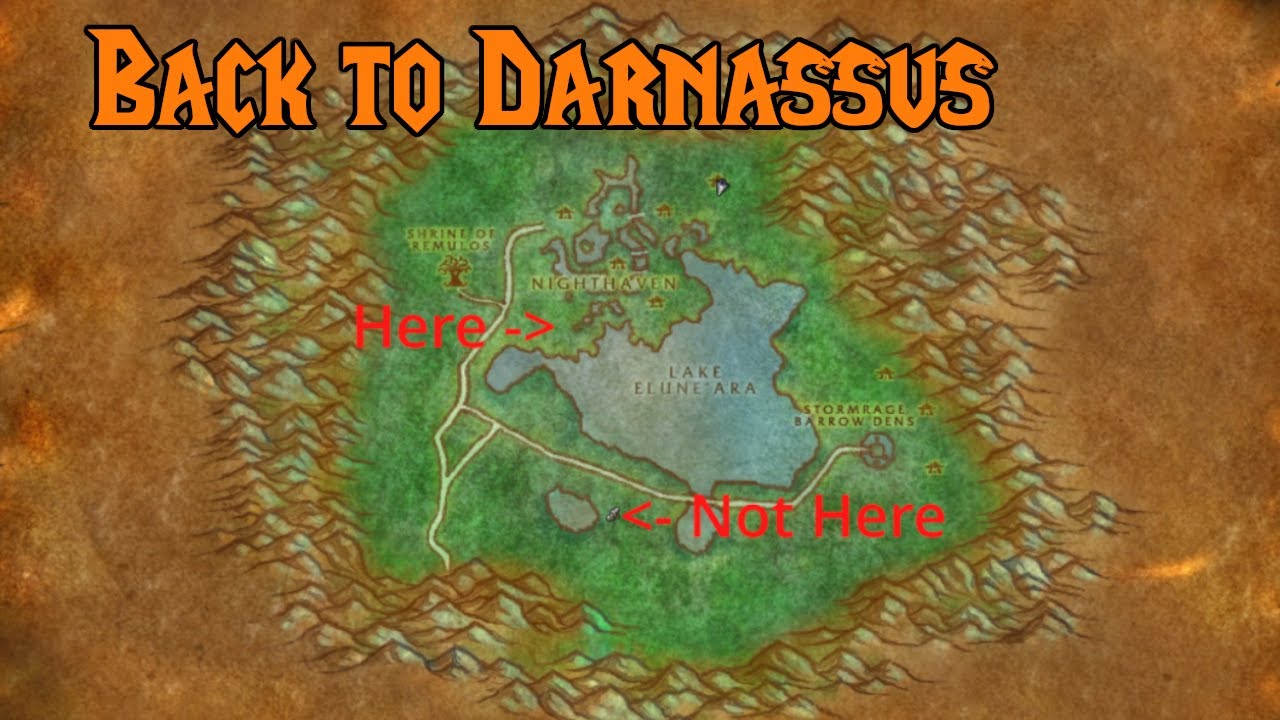World of Warcraft Classic: Back to Darnassus (The Right Way) - YouTube