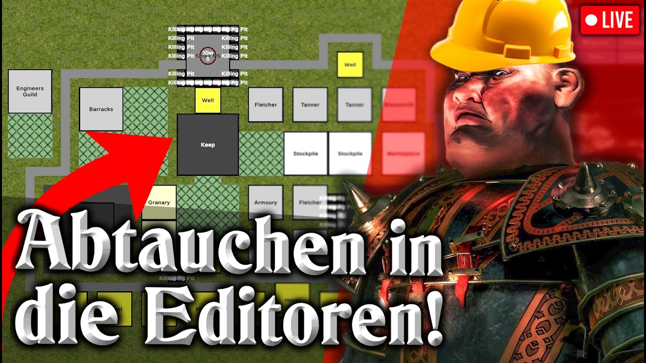 Wir schauen uns den AIC/AIV Editor in Stronghold Crusader Definitive ...