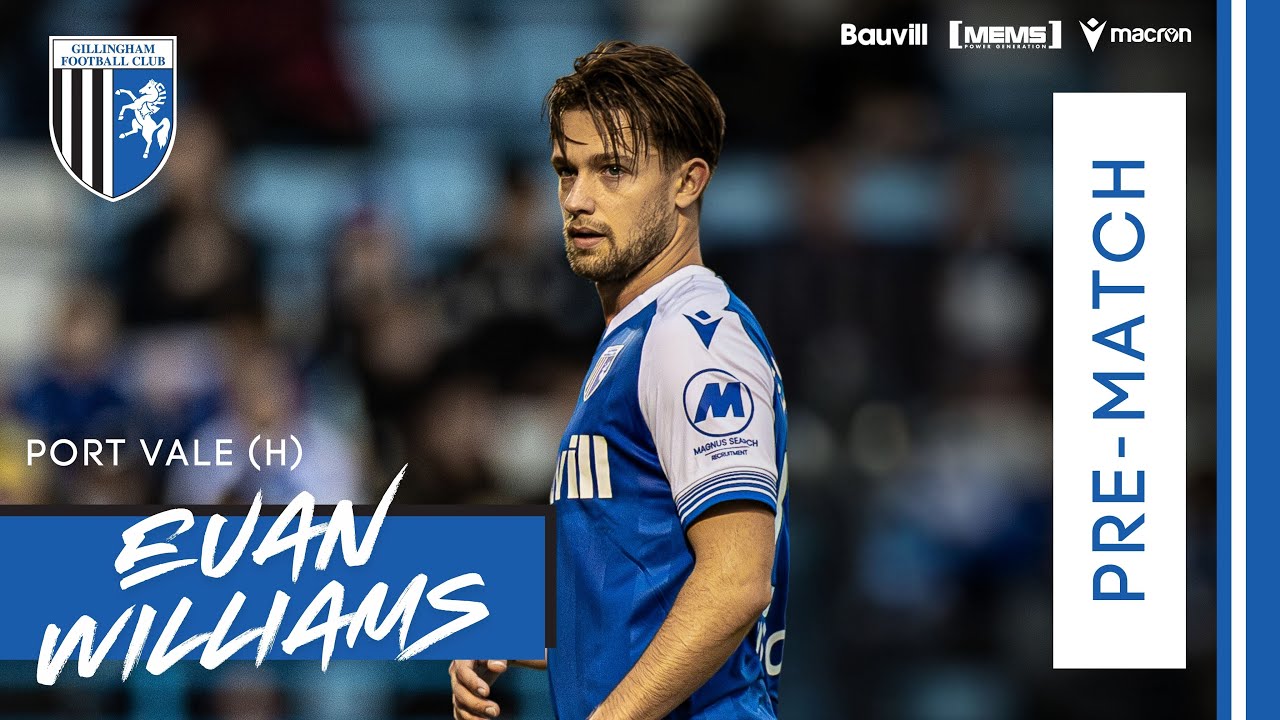 PRE-MATCH | EUAN WILLIAMS ON PORT VALE (H) - YouTube