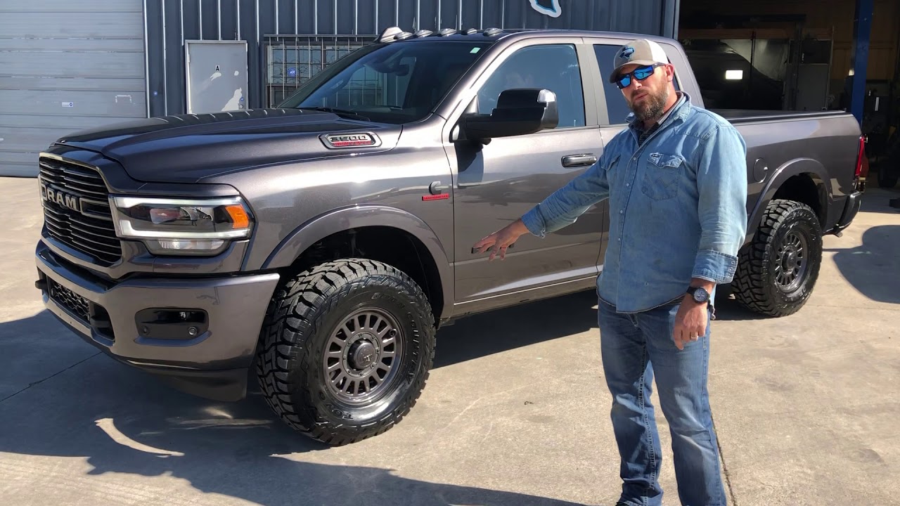 2020 Ram 3500 Factory Air Build Walk Around - YouTube