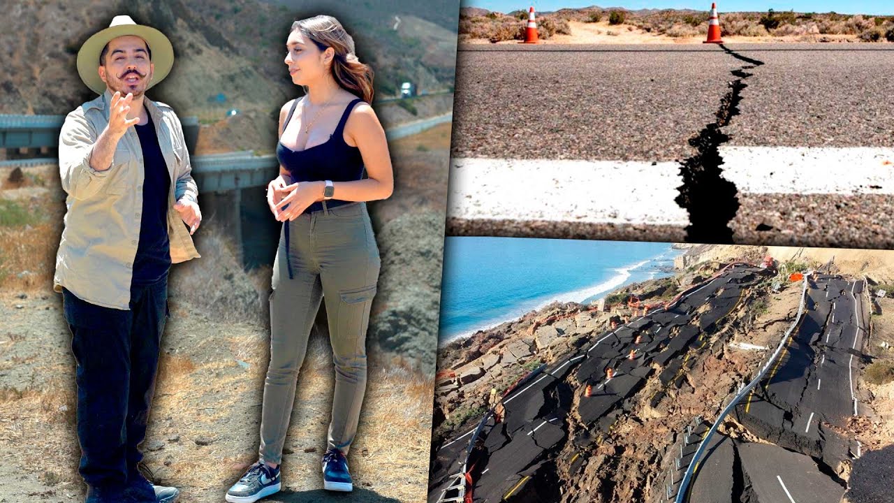 Visitamos la peligrosa falla de San Andrés - YouTube