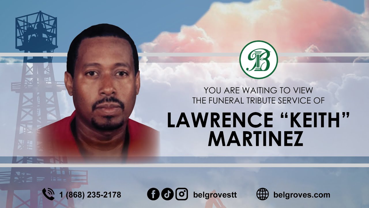 Lawrence “Keith” Martinez Tribute Service - YouTube