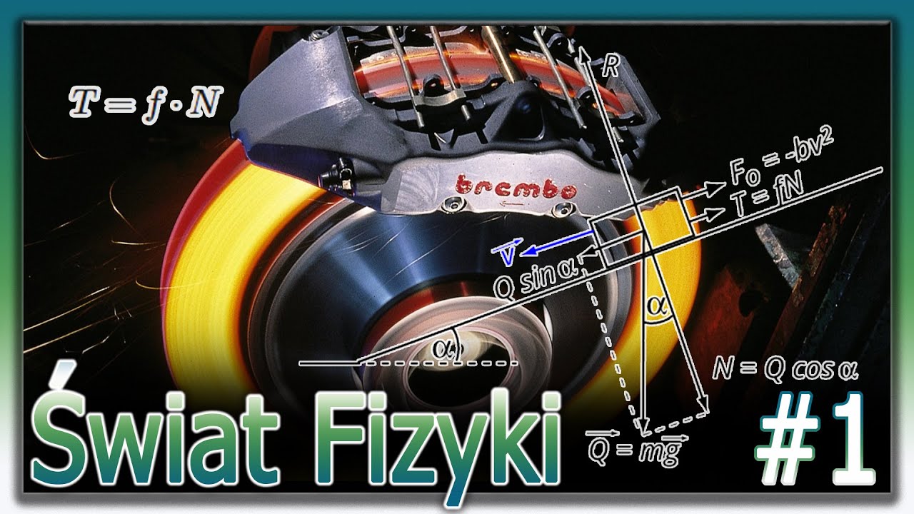 Klasyfikujemy opory ruchu, tarcie i opór ośrodka | Świat fizyki #1 ...