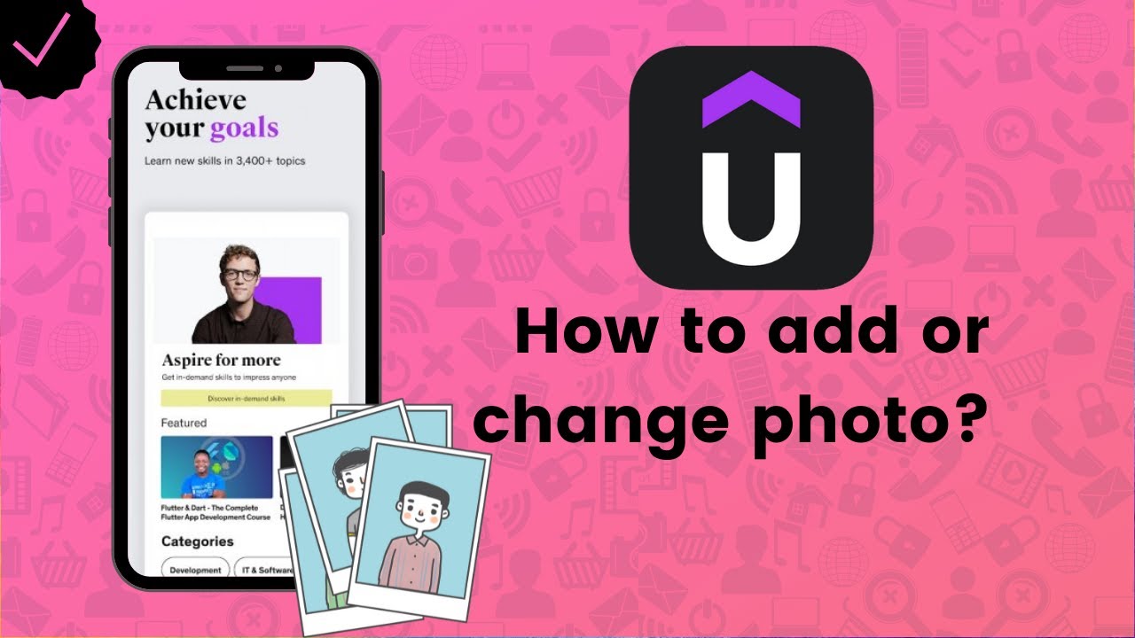 How to add or change photo on Udemy? - Udemy Tips - YouTube