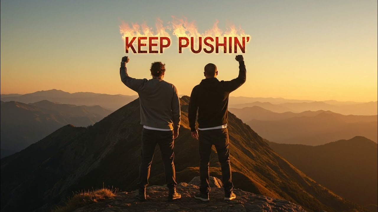 Chris Brown ft Post Malone – Keep Pushin | Lyrics Video - YouTube