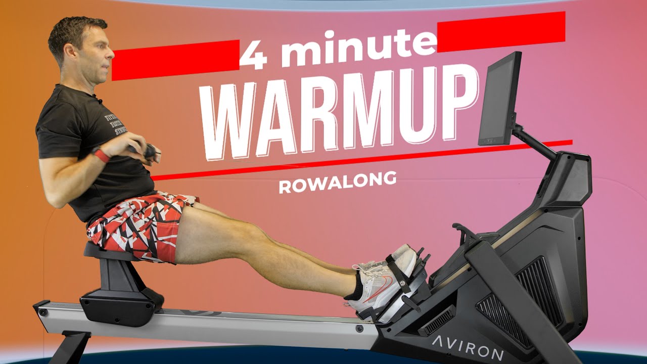 4 Minute Rowing Machine Warmup - FOR ALL MACHINES - YouTube