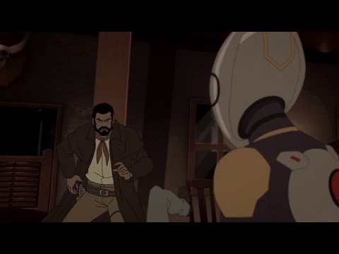 Avengers Assemble - Wasp vs Cowboys Showdown Clip