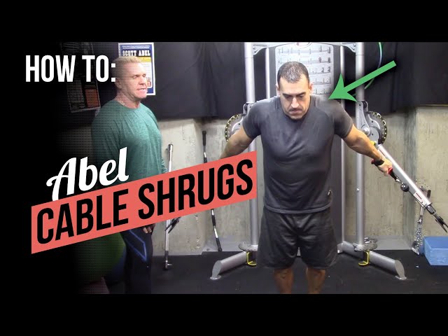Cable Shrugs