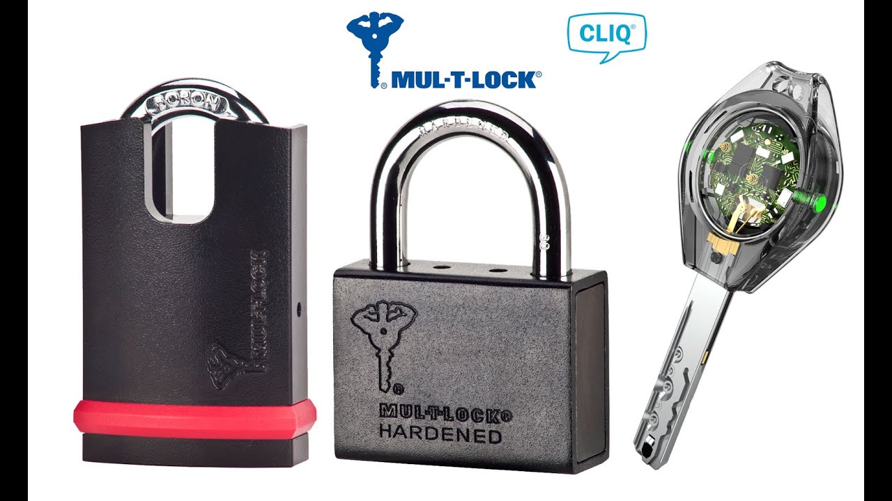 Mul T Lock CLIQ® High Security Access Control Key Solution - YouTube