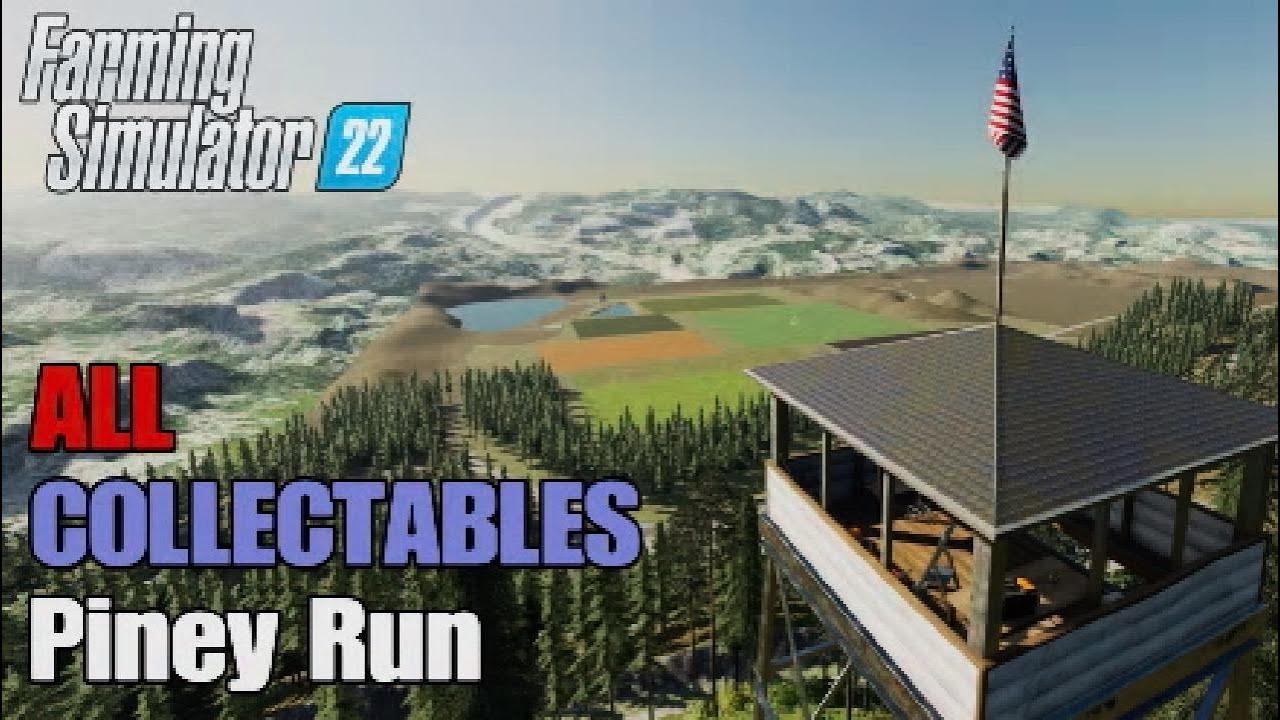 FS22 Piney Run | Earn extra money | All 12 Collectables - YouTube
