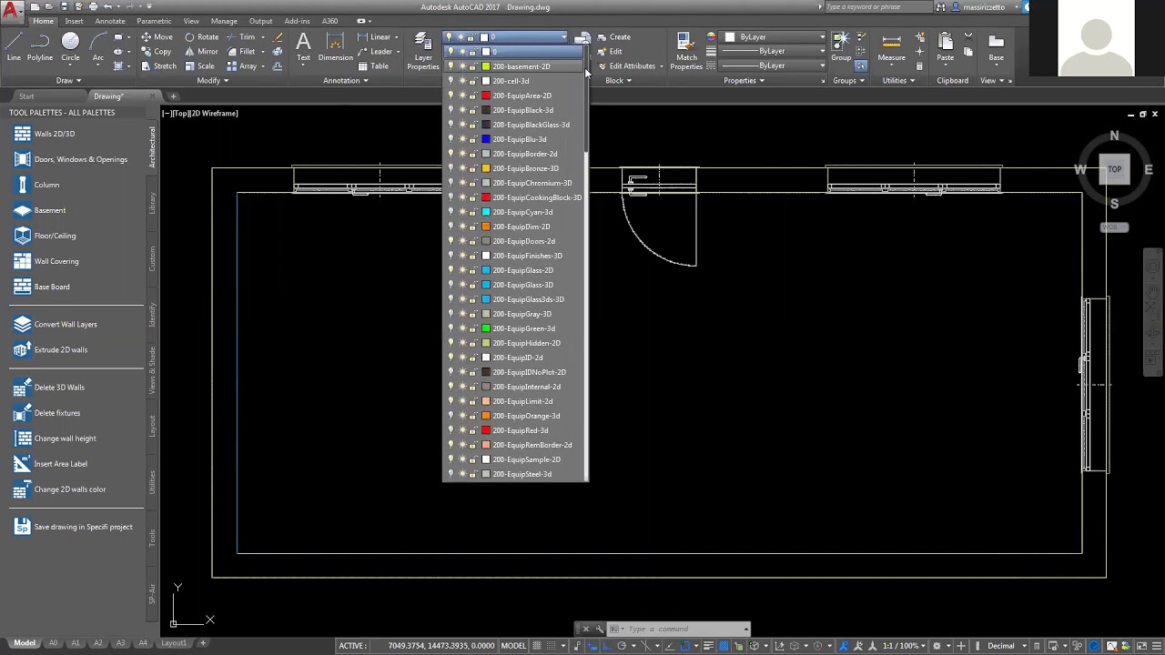 How to customize 2D walls color - YouTube