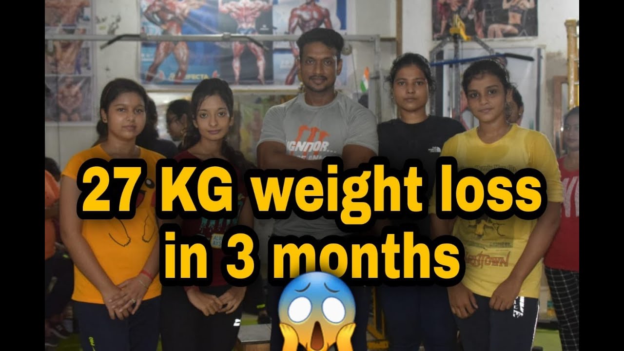 27 KG Weight loss in 3 months... diet, workout full video!!!! SN ...