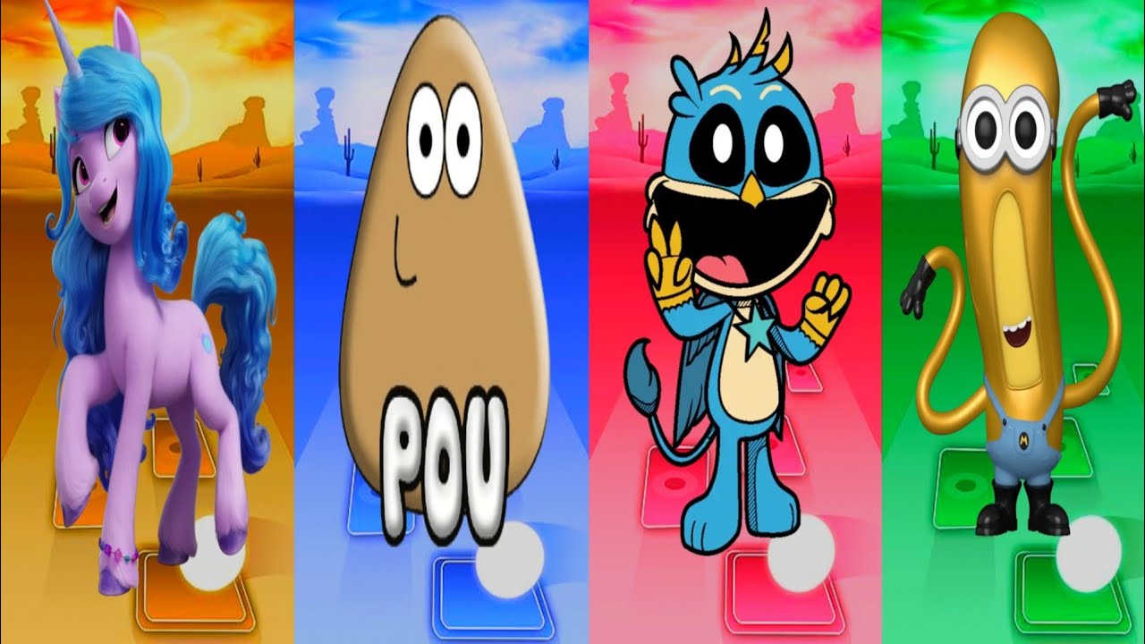 My Little pony🆚POU🆚Smiling Critters Fera🆚Mega Minions🌟Who is best ...