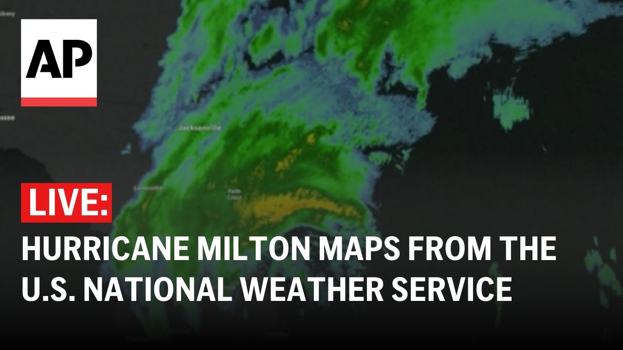 Hurricane Milton maps LIVE: Loop of images from the U.S. National ...
