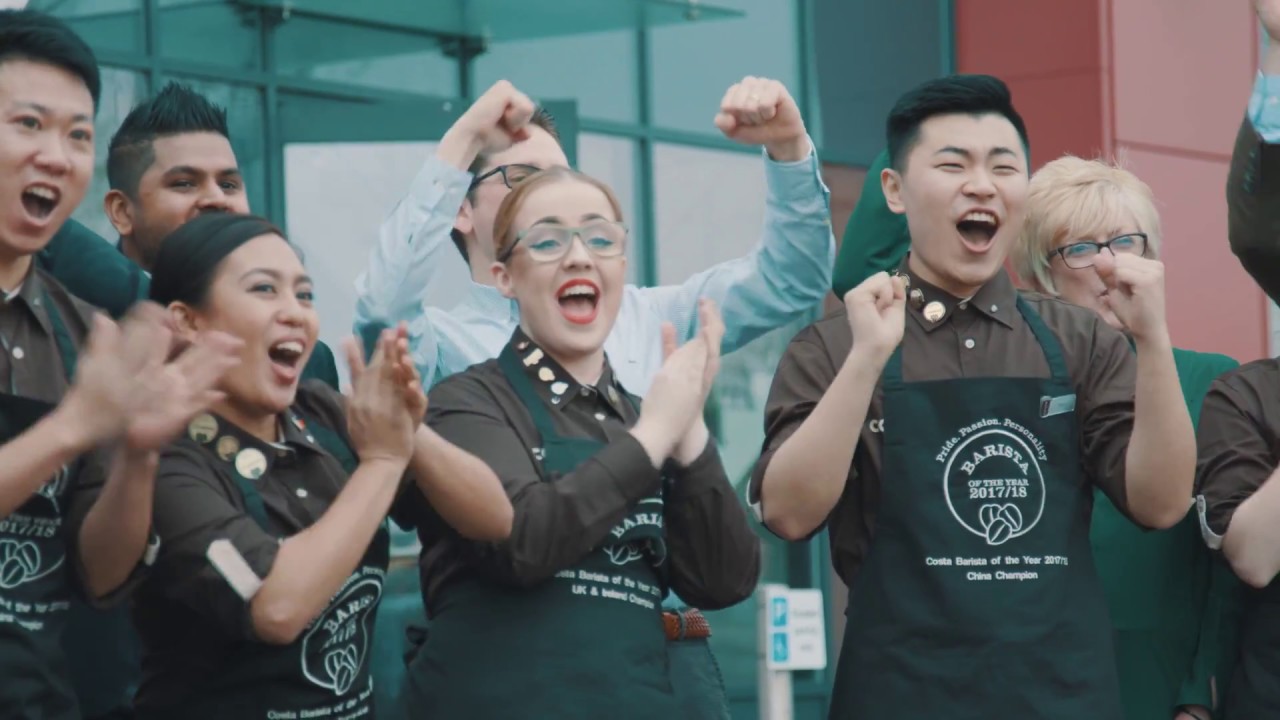 Costa Barista Of The Year 2017/18 - YouTube