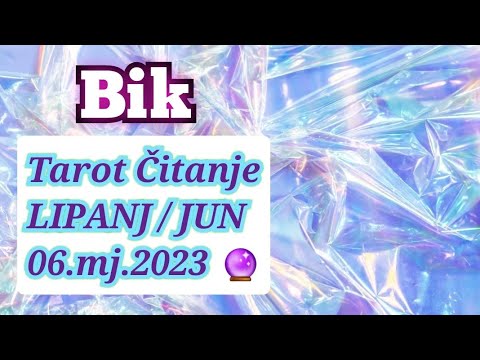 BIK - Tarot čitanje za LIPANJ / JUN mjesec. (06. mj) 2023 ♉ - YouTube