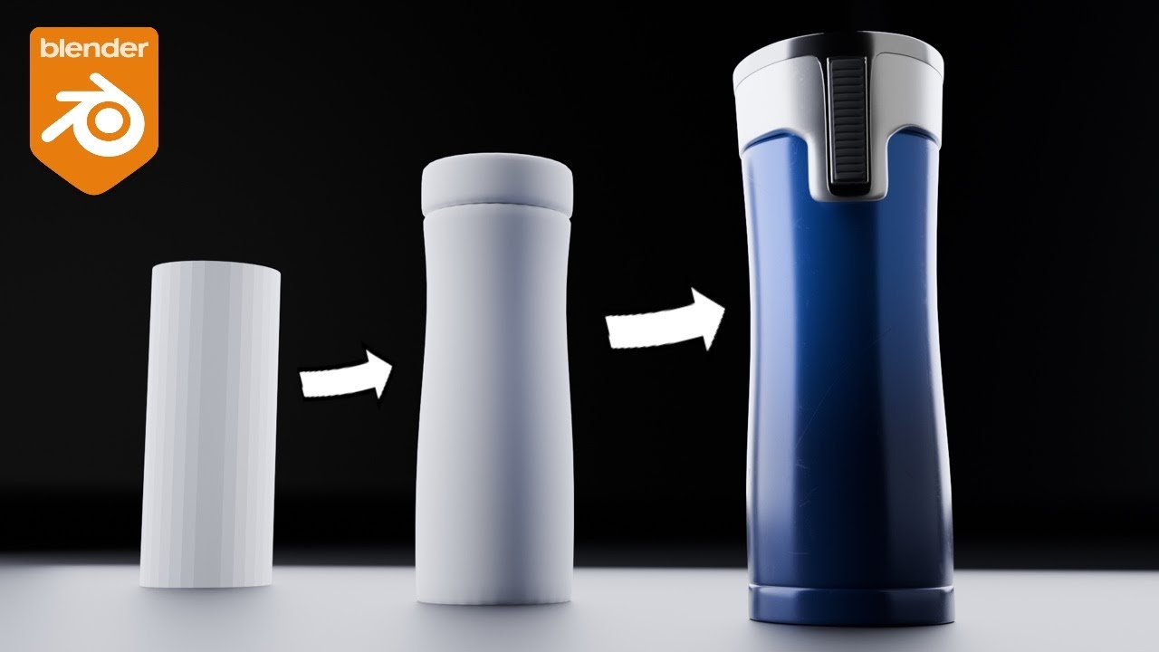 MAKE A PRODUCT RENDER in 6 MINUTES in Blender! - YouTube