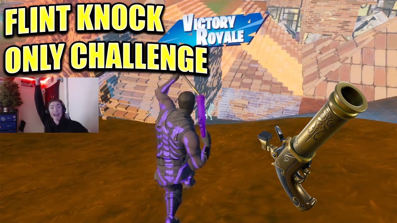 FLINT KNOCK ONLY CHALLENGE! (INTENSES GAMEPLAY!) - YouTube