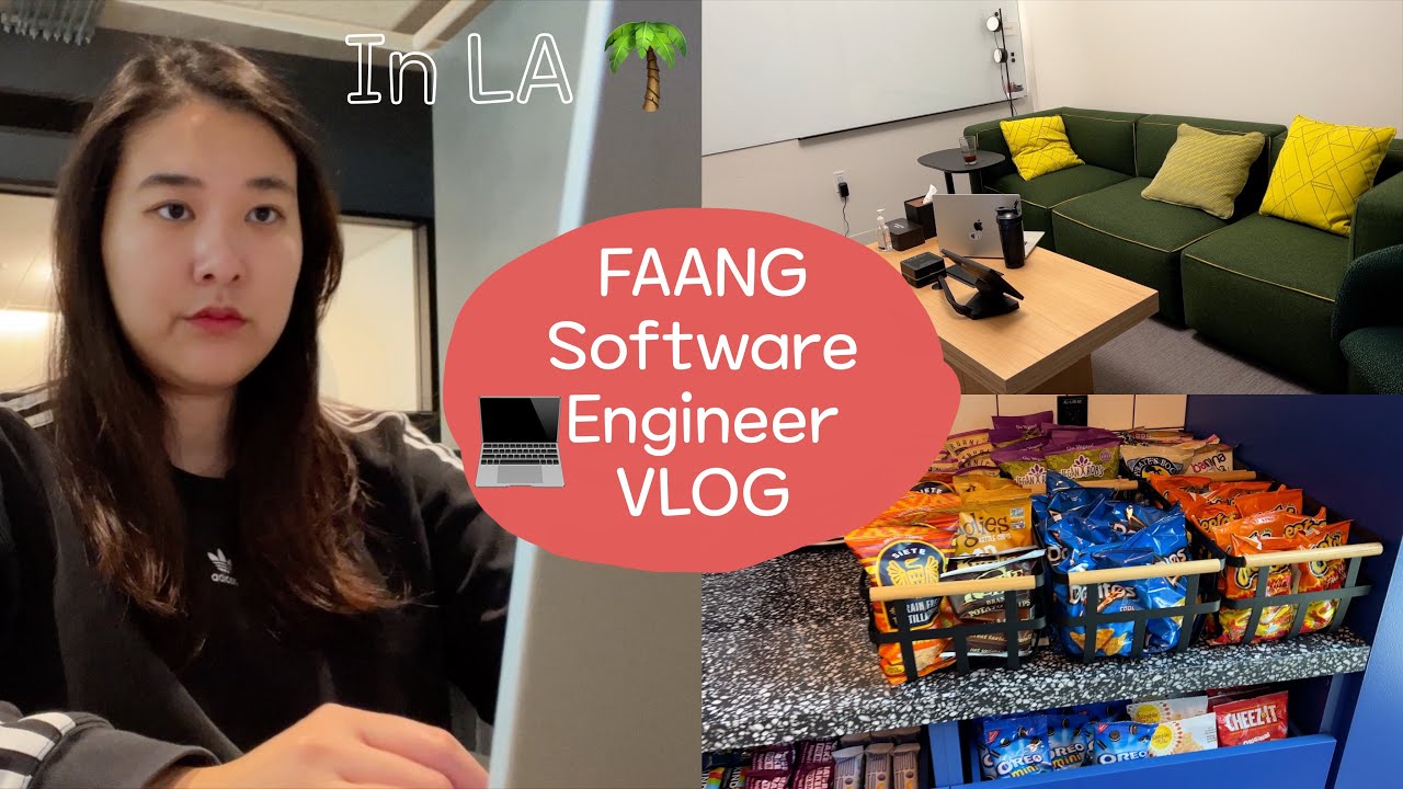 Week In A Life Of A Faang Software Engineer In La Office Edition Vlog Youtube