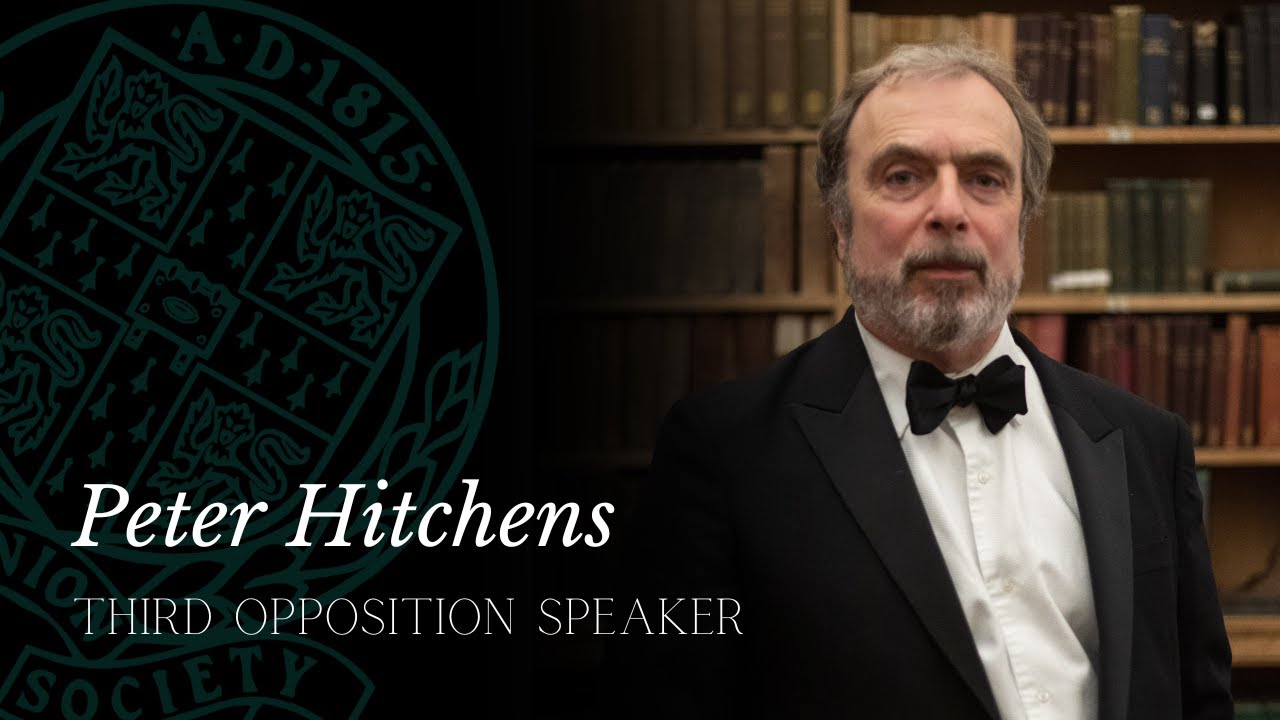 Peter Hitchens | This House Believes Western Interventionism Has Been a ...