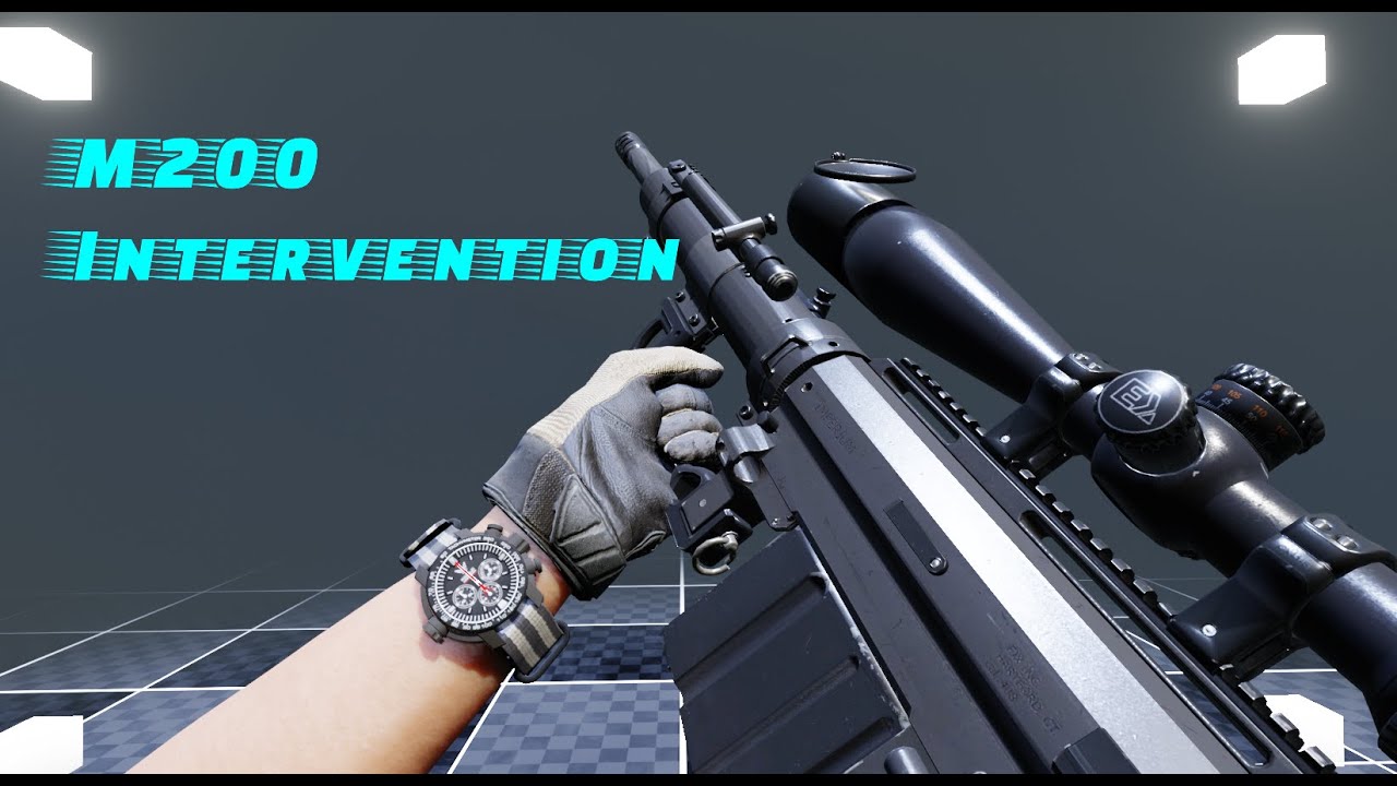 M200 Intervention viewmodel animation - YouTube