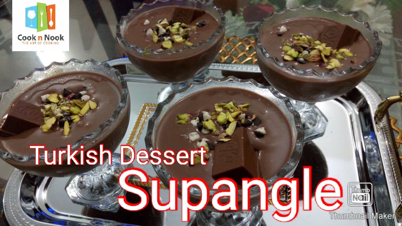 Turkish Dessert " Supangle " | how to make Turkish dessert | supangle ...