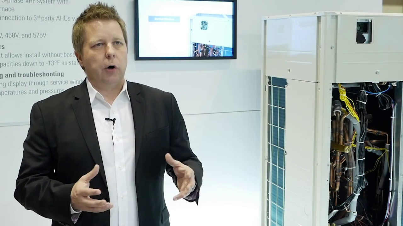 Daikin - AHR Expo 2020 - Chris Bellshaw - New VRV IV X - YouTube