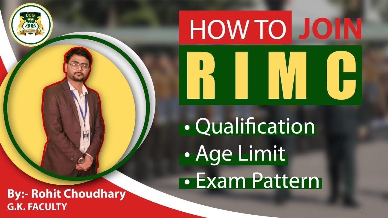 How to Join RIMC | Rashtriya Indian Military College - By:- Rohit ...