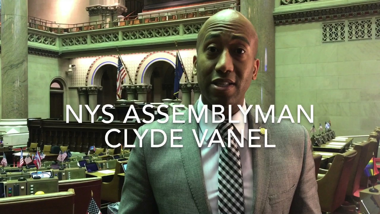 New York State assemblyman Clyde Vanel - YouTube