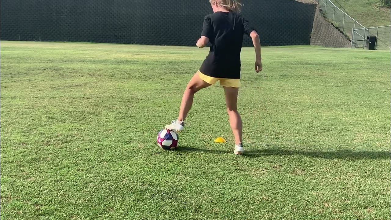 Two Cones - Ball Mastery #2 - YouTube