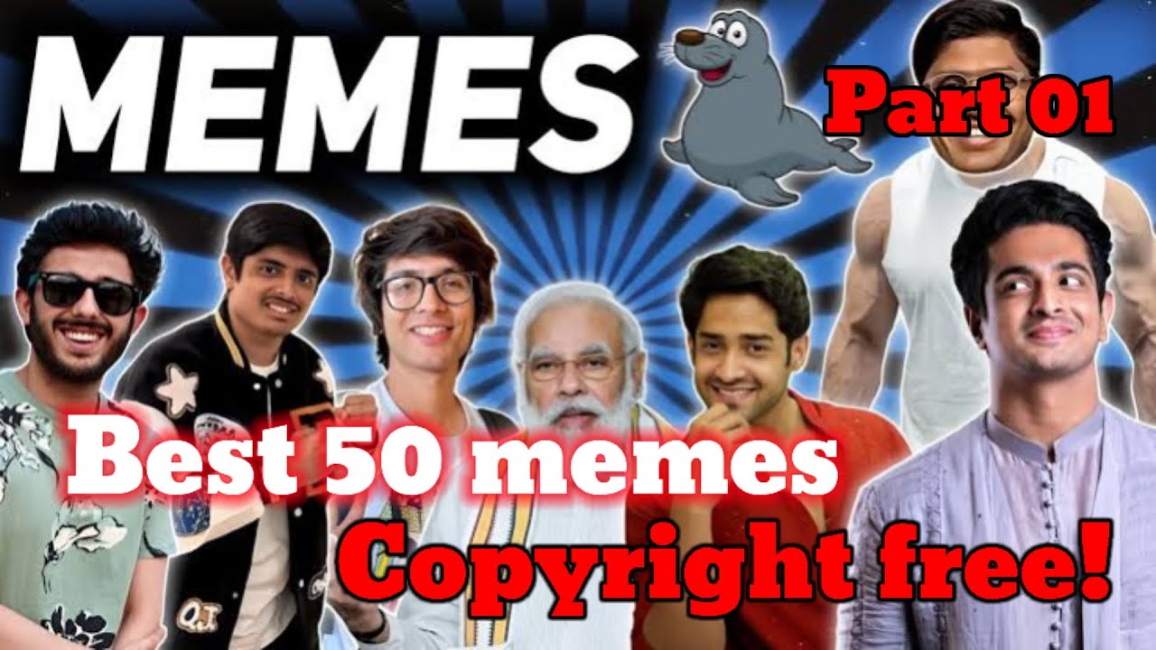 Memes for Video editing_Copyright Claim Free_part 01 - YouTube