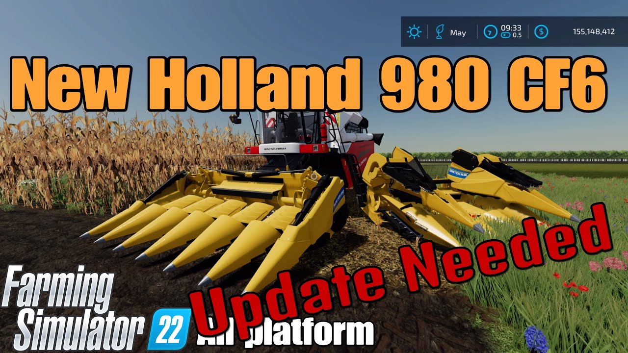 New Holland 980 CF6 / FS22 mod for all platforms - YouTube
