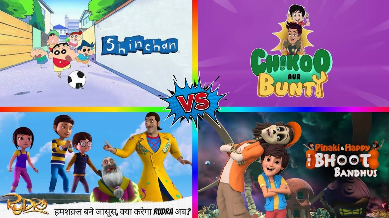 Shinchan Vs Chikoo and Bunty Vs Rudra Vs Pinaki & Happy - The Bhoot ...