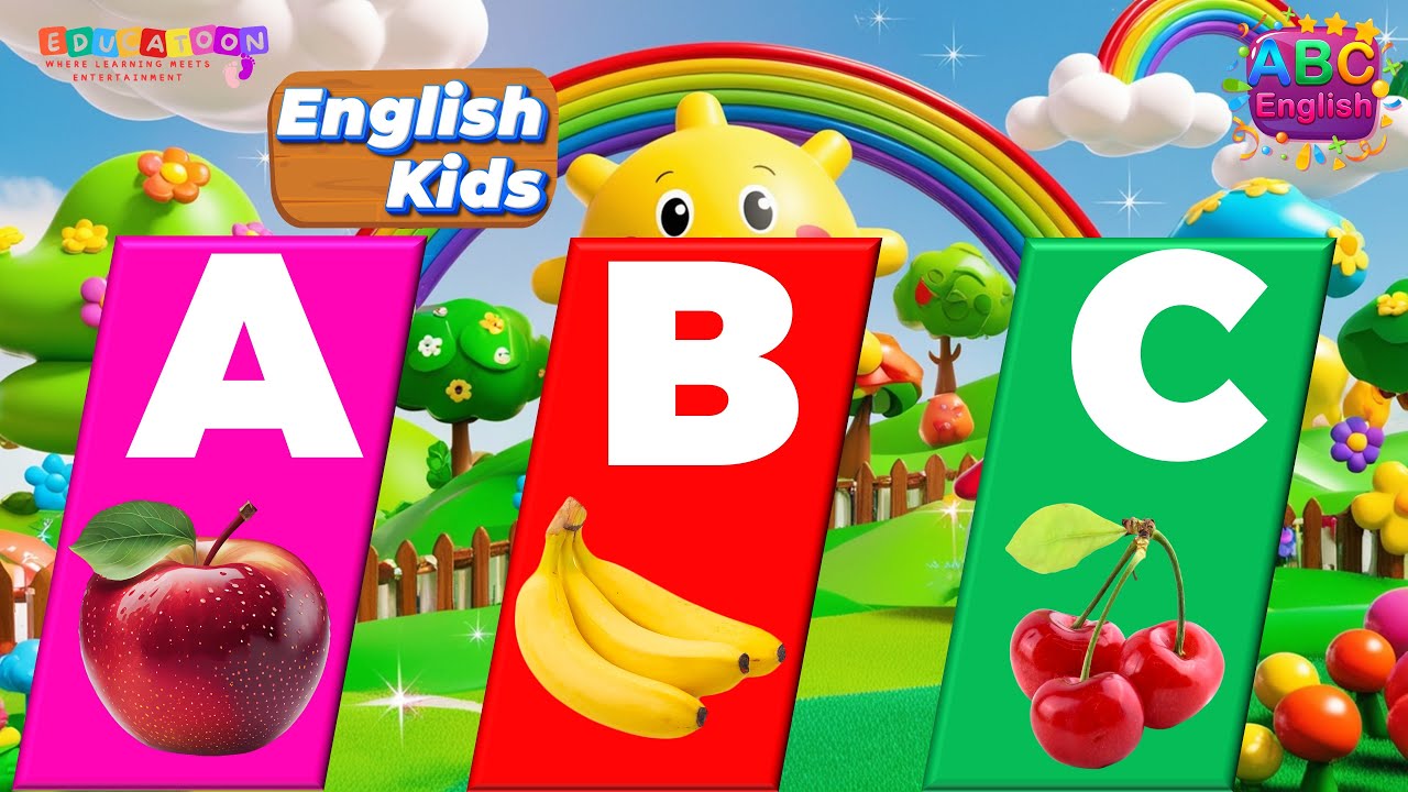ABC Fun! Discover Letters and Words for Kids – Learn English Letters ...