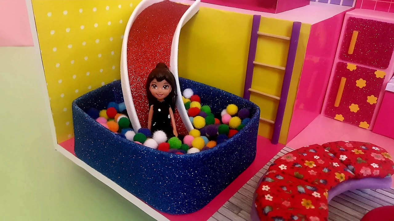 My Little Pony Cardboard House #14 | Minyatür Karton Ev | Kırmızı ...