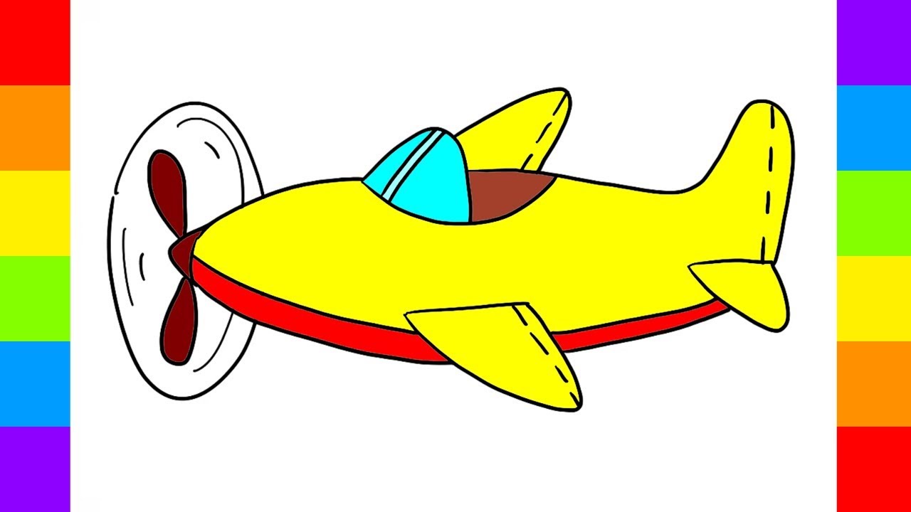 how to draw a spitfire plane step by step easy - YouTube