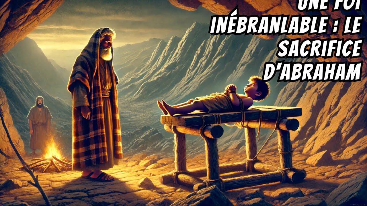 Abraham se prépare à sacrifier son fils Isaac. - YouTube