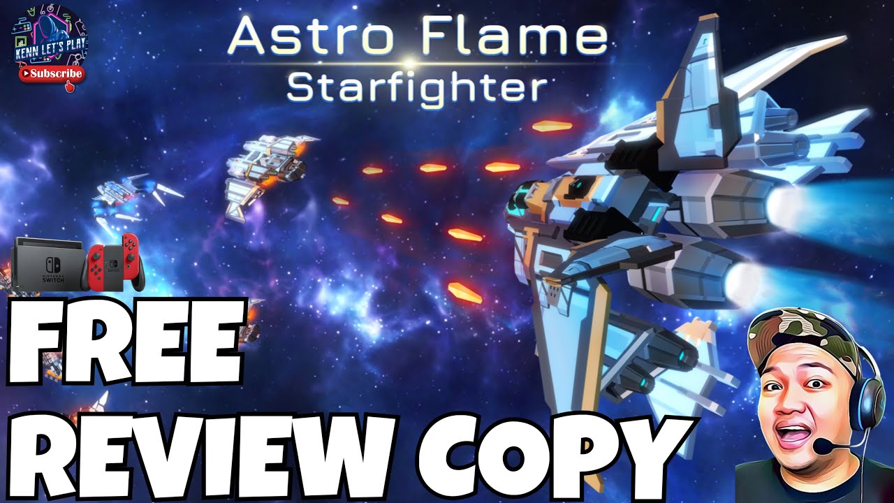 Astro Flame: Starfighter 👾 Epic Space Shooter Gameplay on Nintendo ...