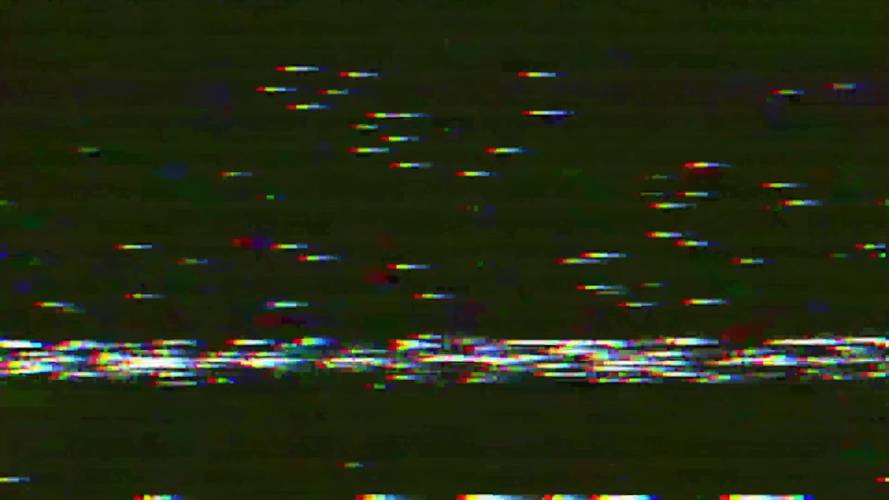 glitch screen effect - YouTube