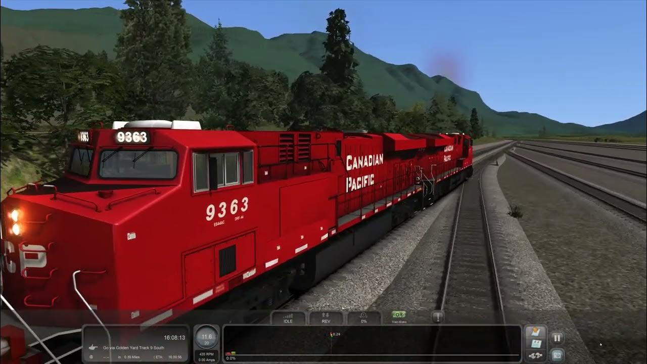 Train Simulator Classic - [GE ES44AC] - Leaving Golden - Part 1 - 4K UHD - YouTube