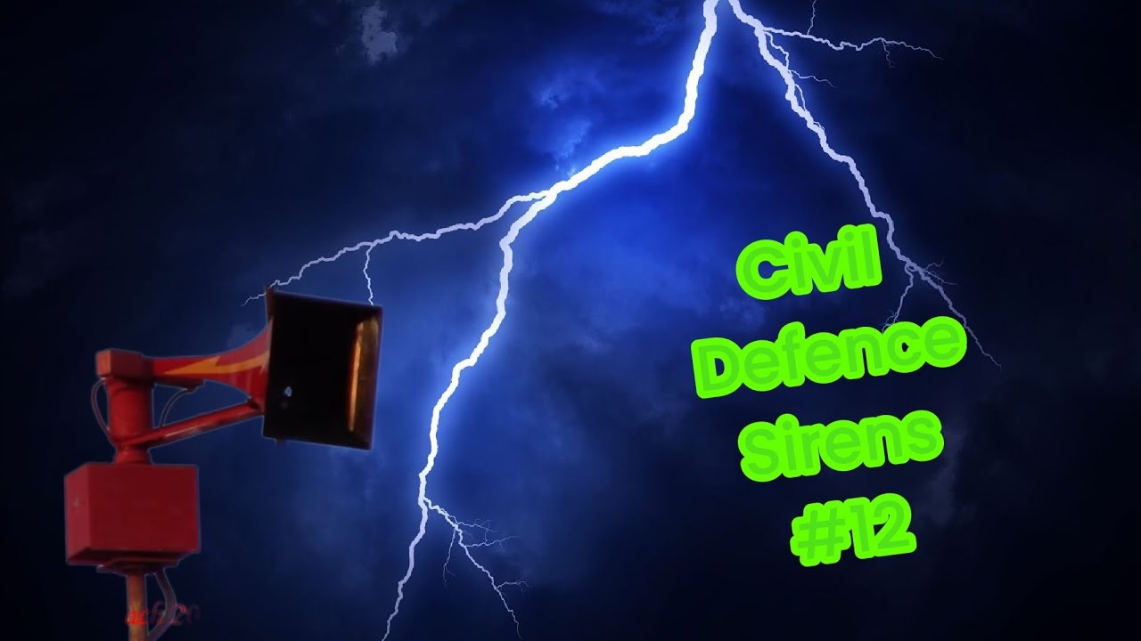 Civil Defence Sirens #12 - YouTube